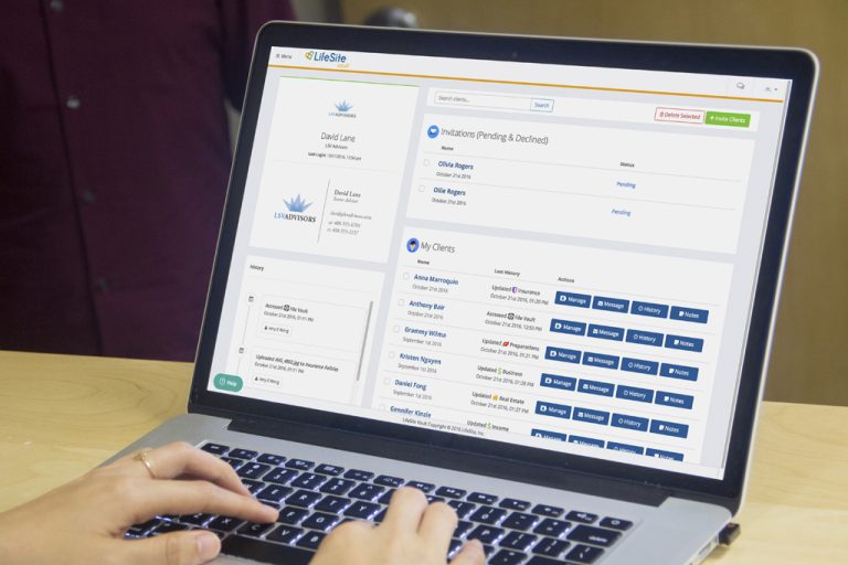 Debut of LifeSite Pro Helps Advisors Collaborate with Clients » LifeSite